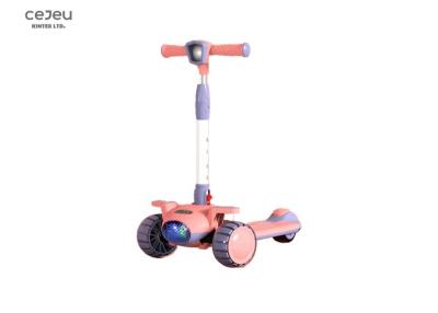 China 3 Wheel Kids Scooter with LED Flashing PU Wheels for Boys Girls Ages 3-8 Years 62-83cm Height for sale
