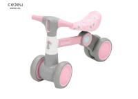 China Baby Balance Bike Adjustable Ride On Toys for Toddlers 1-3 Years 4 Wheel Carbon Steel for sale
