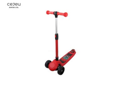 China Foldable PU Flashing Wheel Kids Scooter Height Adjustable for sale