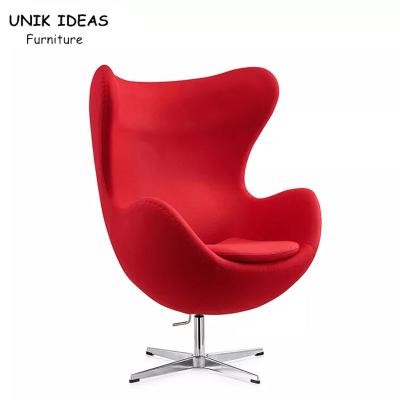 China Modern Single Seater Lounge Sofa Chair PU Leather 360 Degree Swivel Living Room Armchair for sale