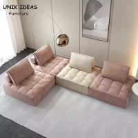 China Modern Sectional Daybed Corner Modular Couch Cube Sofa For Living Room for sale