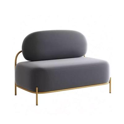 China Round Leisure Sectional Couch Set Modern Velvet Fabric Customizable Living Room Sofa for sale