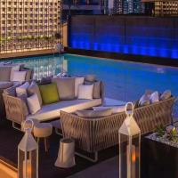 China Italian Style Outdoor Rattan Lounge Set Weather Resistant Aluminum Frame 4 Seats for sale