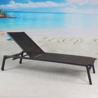China Aluminum Swimming Pool Chaise Lounge Outdoor Sun Lounger Beach Daybed Leisure Furniture for sale