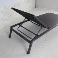 China Aluminum Swimming Pool Chaise Lounge Outdoor Sun Lounger Beach Daybed Leisure Furniture for sale