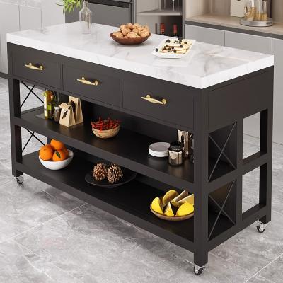 China Wholesale Metal Restaurant Dining Side Table with Storage Cabinet 10 Piece MOQ for sale