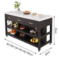 China Wholesale Metal Restaurant Dining Side Table with Storage Cabinet 10 Piece MOQ for sale