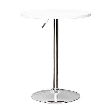 China Outdoor Bistro High Bar Table Aluminium Bar Table and Chair Set 60cm 70cm 80cm for sale