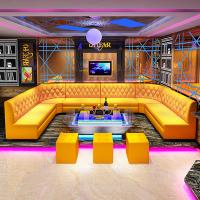 China Custom KTV Booth Seating Nightclub Sofa Modern Furniture for Club Lounge for sale