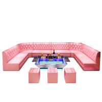 China Modern Hotel Lounge Circular Sofa for Villa Area Night Club Booth Seating Custom Size for sale