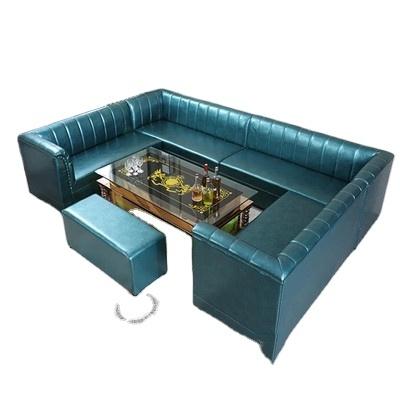 China Custom Faux Leather Booth Seating for Bar Lounge Restaurant Cafe Modern Design for sale