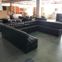 China Custom PU Leather Banquette Seating Booth Sofa Bench 120x60x105cm Restaurant Furniture for sale