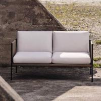 China Handmade Weaving Rope Outdoor Leisure Single Sofa Nordic Style Aluminum Frame for Hotel Villa Balcony Garden for sale