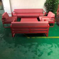 China Aluminum Frame Outdoor Patio Lounge Sectional Sofa Set with UV Resistant Fabric for Garden for sale