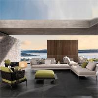 China Modern Outdoor 3 Seater PE Rattan Woven Rope Lounge Sofa Sectional for Hotel Patio Garden Balcony for sale