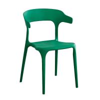 China Lightweight Stackable Plastic Chairs with Armrest for Events Weddings 440mm Seat Height for sale