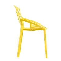 China Wholesale White Stackable Plastic Chair 80kg Capacity for Restaurant Event Venue for sale