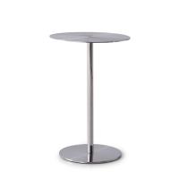 China Stainless Steel Round Table with Foldable Dining Chair Set 40-70cm Customizable for Restaurant Outdoor Use for sale