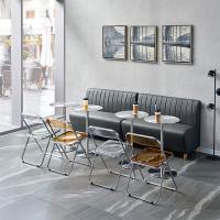 China Stainless Steel Round Table with Foldable Dining Chair Set 40-70cm Customizable for Restaurant Outdoor Use for sale