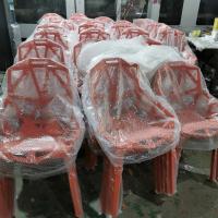China Wholesale White Stackable Plastic Chair 80kg Capacity for Restaurant Event Venue for sale