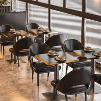 China Modern PU Leather Hookah Lounge Booth Sofa Set with Dining Table Chairs for Restaurant Pub for sale