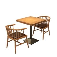 China Commercial Hookah Lounge Booth Sofa and Dining Table Set with PU Leather Chairs for sale