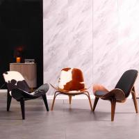 China Nordic Modern Wood Rattan Leisure Lounge Chair with Armrest for Hotel Living Room Dining for sale