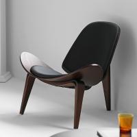 China Nordic Modern Wood Rattan Leisure Lounge Chair with Armrest for Hotel Living Room Dining for sale