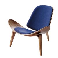 China Nordic Modern Wood Rattan Leisure Lounge Chair with Armrest for Hotel Living Room Dining for sale