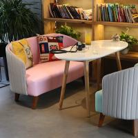 China Commercial Coffee Shop Sofa Booth 120x45x105cm Modern Cafe Furniture for sale