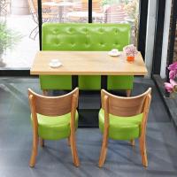 China Customizable Commercial Restaurant Booth Sofa Seating with Solid Wood Frame and PU Leather for Cafe for sale