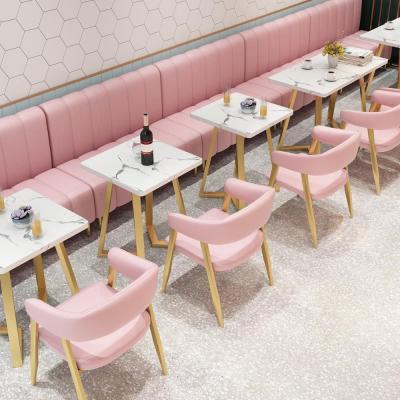 China Wholesale Foshan Factory Fast Food Restaurant Booth Seating 120x60x95cm Fabric for sale
