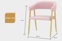 China Wholesale Foshan Factory Fast Food Restaurant Booth Seating 120x60x95cm Fabric for sale