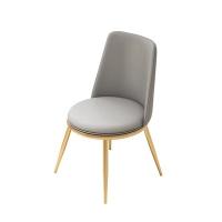 China Modern Leather Dining Table and Metal Cafe Chair Set Custom Size Restaurant Furniture for sale