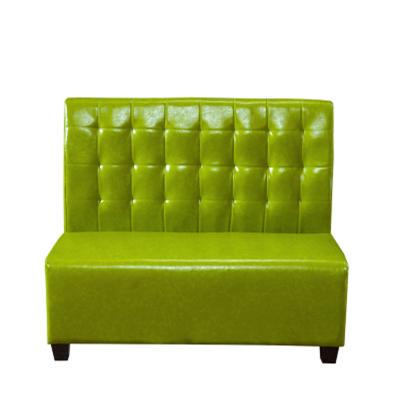 China Commercial Restaurant Booth Seating Set with Metal Frame and Custom Fabric Options for sale