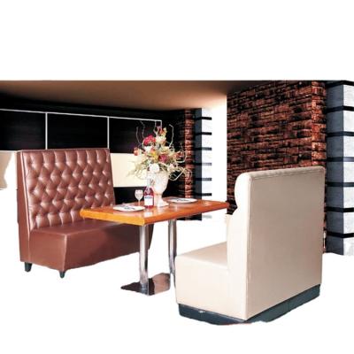 China Modern High Back Round Booth Sofa 120x45x105cm Fabric Restaurant Seating for sale
