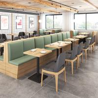 China Factory Direct Green Leather Booth Seating 120x45x105cm Restaurant Furniture for sale