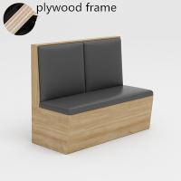 China Factory Direct Green Leather Booth Seating 120x45x105cm Restaurant Furniture for sale