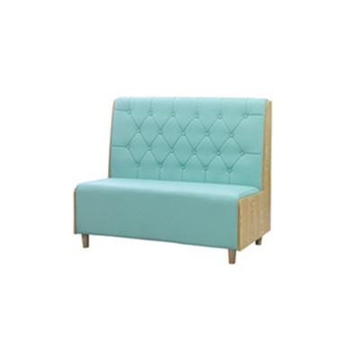 China Custom Solid Wood Restaurant Booth Set with Fabric Upholstery 7-15 Days Delivery for sale