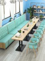 China Custom Solid Wood Restaurant Booth Set with Fabric Upholstery 7-15 Days Delivery for sale