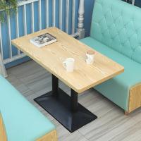China Custom Solid Wood Restaurant Booth Set with Fabric Upholstery 7-15 Days Delivery for sale