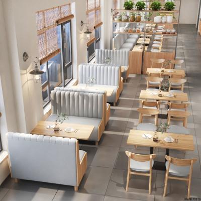 China Wholesale Commercial Restaurant Wooden Leather Booth Seating and Table Set 1.2m for sale