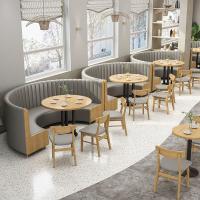 China Wholesale Commercial Restaurant Wooden Leather Booth Seating and Table Set 1.2m for sale