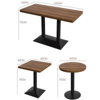 China Modern Industrial Wood Booth Sofa and Dining Table Set for Restaurant Coffee Shop Pub Bar for sale