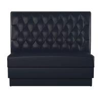 China American Diner Booth Retro Leather Seating for Restaurant Fast Food Dining Shop Custom Size for sale