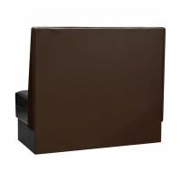 China Modern 2 Seater PU Leather Booth Sofa for Hotel Restaurant Custom Size for sale