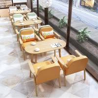 China Light Luxury Restaurant Booth Sofa Set Customizable Metal Frame PU Leather Fabric for Coffee Shop Bar for sale