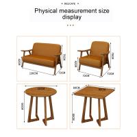 China Light Luxury Restaurant Booth Sofa Set Customizable Metal Frame PU Leather Fabric for Coffee Shop Bar for sale