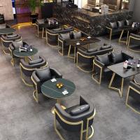 China Modern Velvet Restaurant Booth Sofa Set with Metal Base for Hotel Nail Salon Dining Furniture for sale