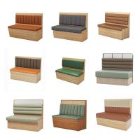 China Nordic Dining Chairs Restaurant Furniture Set PU Leather Wood Custom Size for Hotel Cafe for sale